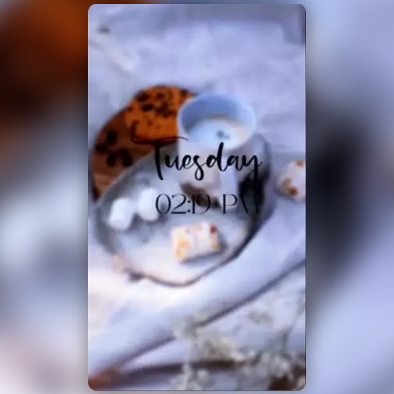 Blurry Aesthitics Filter by | Snapchat Lenses