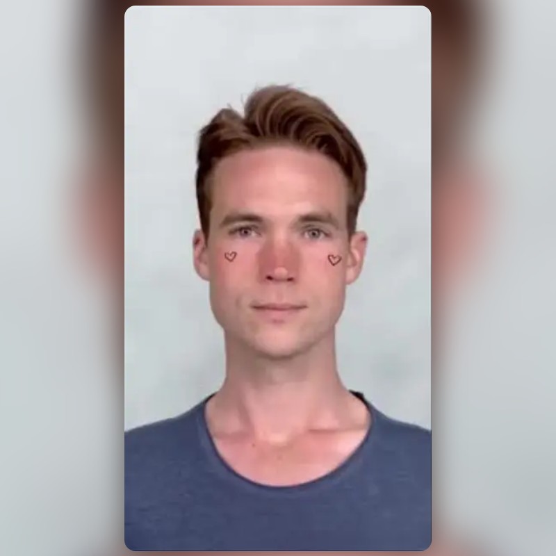 E-girl heart Lens by Kevin*+ - Snapchat Lenses and Filters