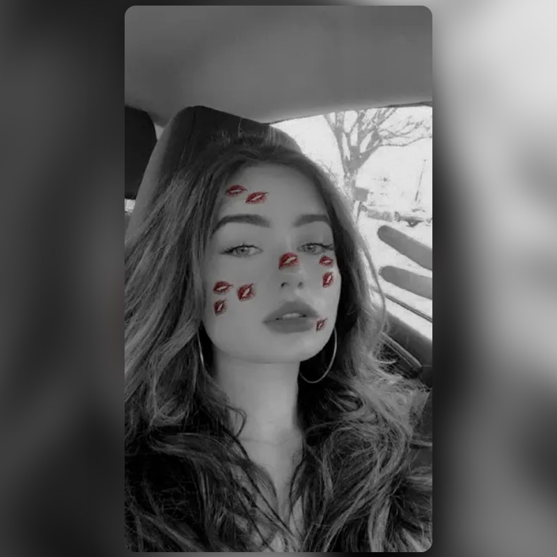 Face Kiss Filter by MK🍃 | Snapchat Lenses