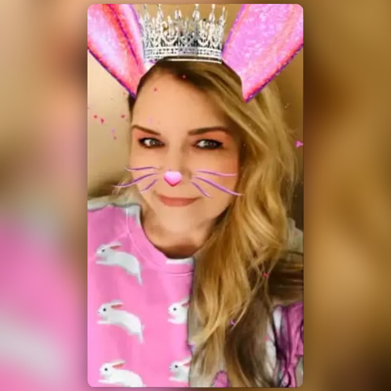 Hoppy Easter Lens by Holliday Horton - Snapchat Lenses and Filters