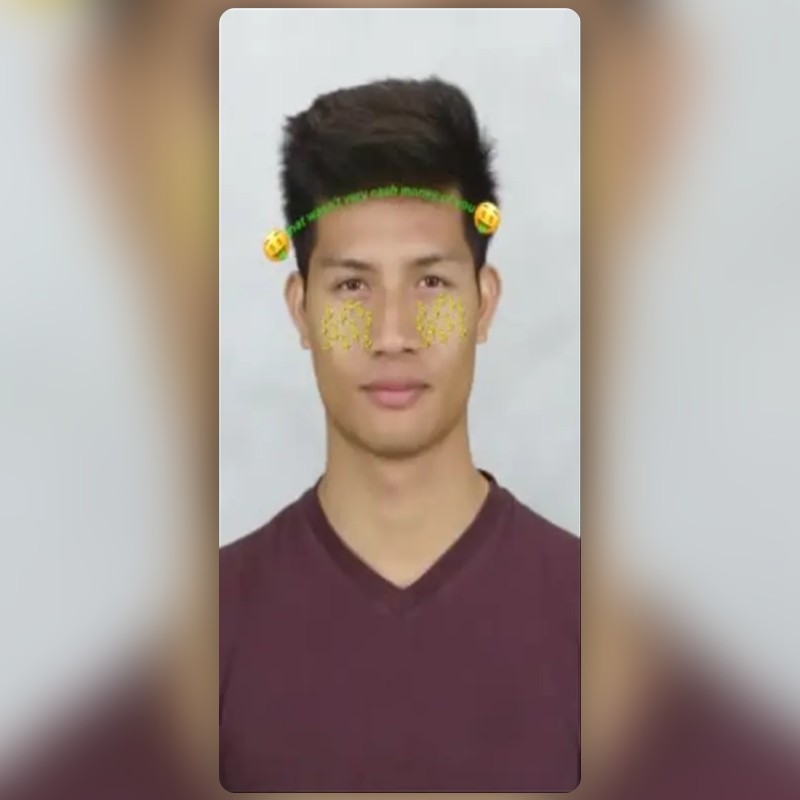 Cash Money Lens by Joseph - Snapchat Lenses and Filters