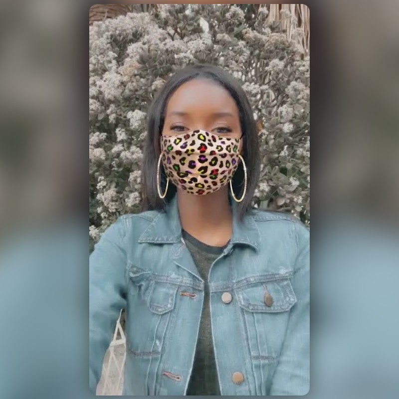 Leopard Mask Lens by Snapchat - Snapchat Lenses and Filters