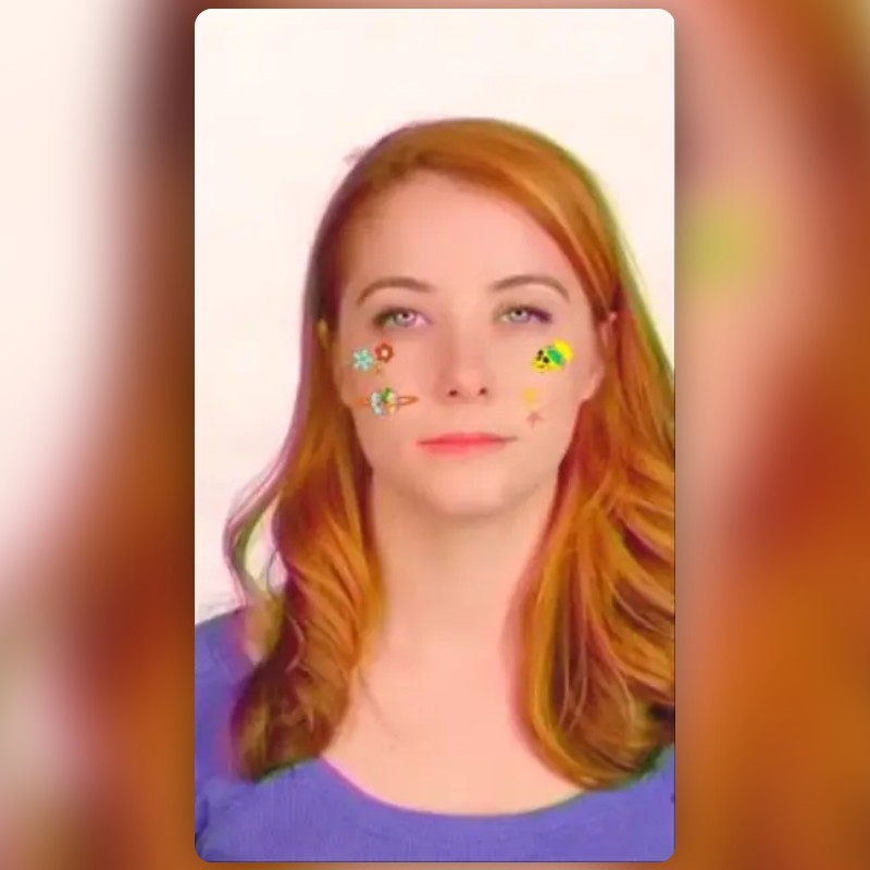 trippy VHS Lens by scarlett - Snapchat Lenses and Filters