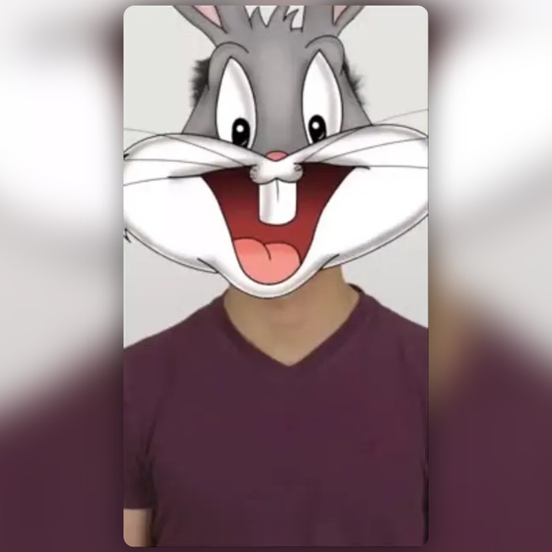 Bugs bunny Lens by ﮼سیڤـۆم ️🤔 - Snapchat Lenses and Filters