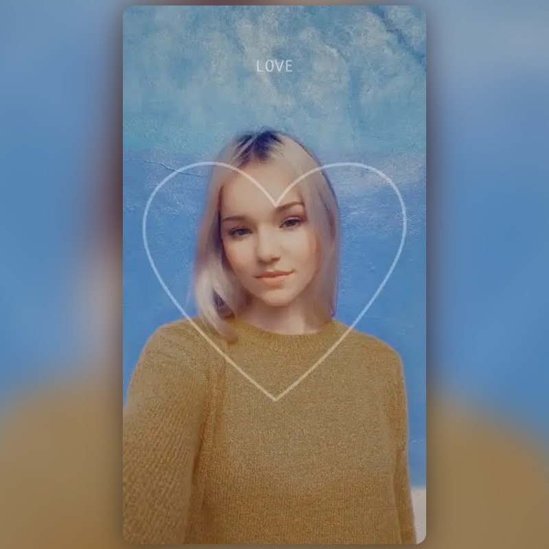 Heart Frame Filter by Snapchat | Snapchat Lenses