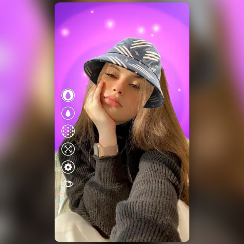 Bucket Hat Filter by Sakshi Srivatsa | Snapchat Lenses