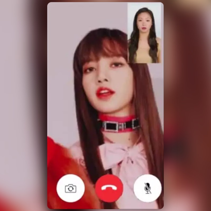 Lisa FaceTime Lens by bernadette☁️ - Snapchat Lenses and Filters