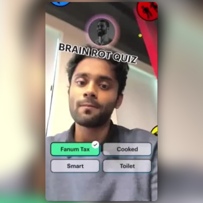 Brain Rot Quiz Filter by Ronin Labs | Snapchat Lenses