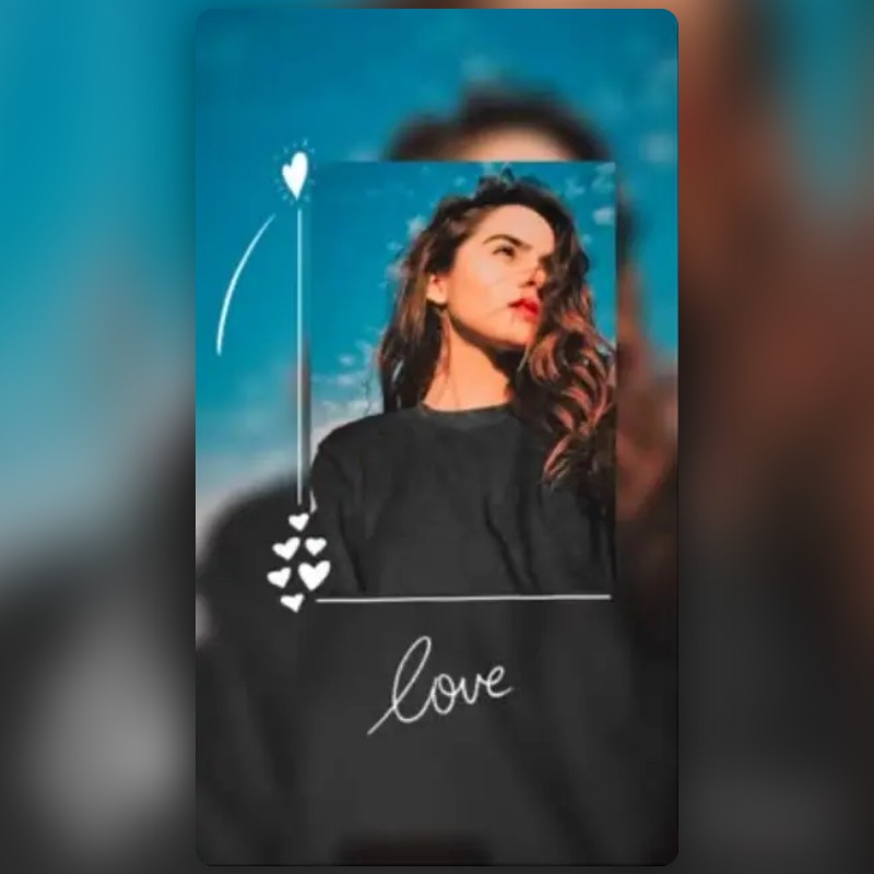 Love Frame Lens by ishhhi - Snapchat Lenses and Filters