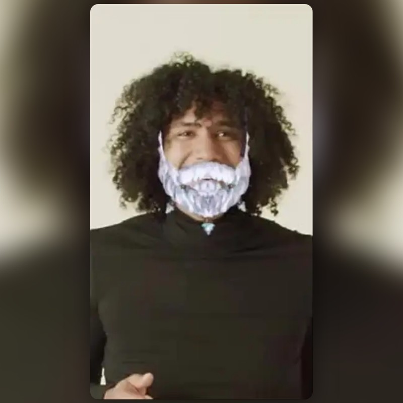 Aether Dwarf Beard Lens by TheFlyingVyse - Snapchat Lenses and Filters