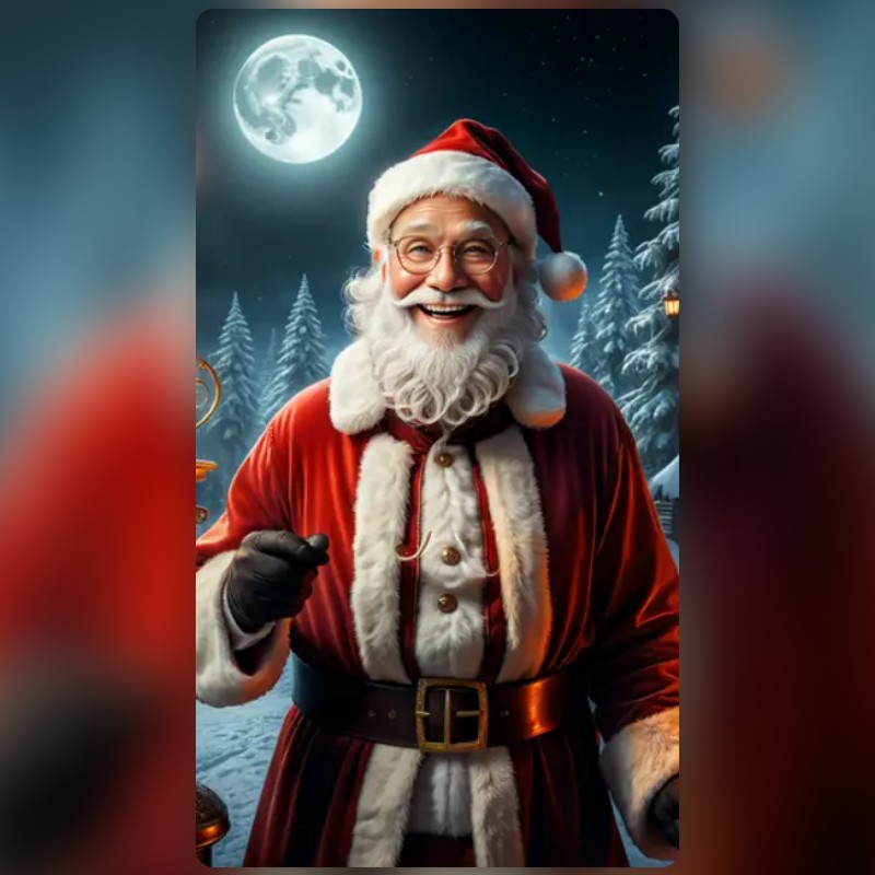SANTA Filter by انس الفرجاني | ANAS | Snapchat Lenses