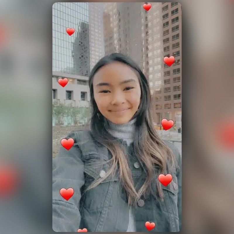 Hearts Frame ️ Lens by Snapchat - Snapchat Lenses and Filters