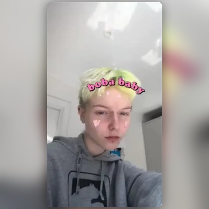 Boba Baby Filter by ty | Snapchat Lenses