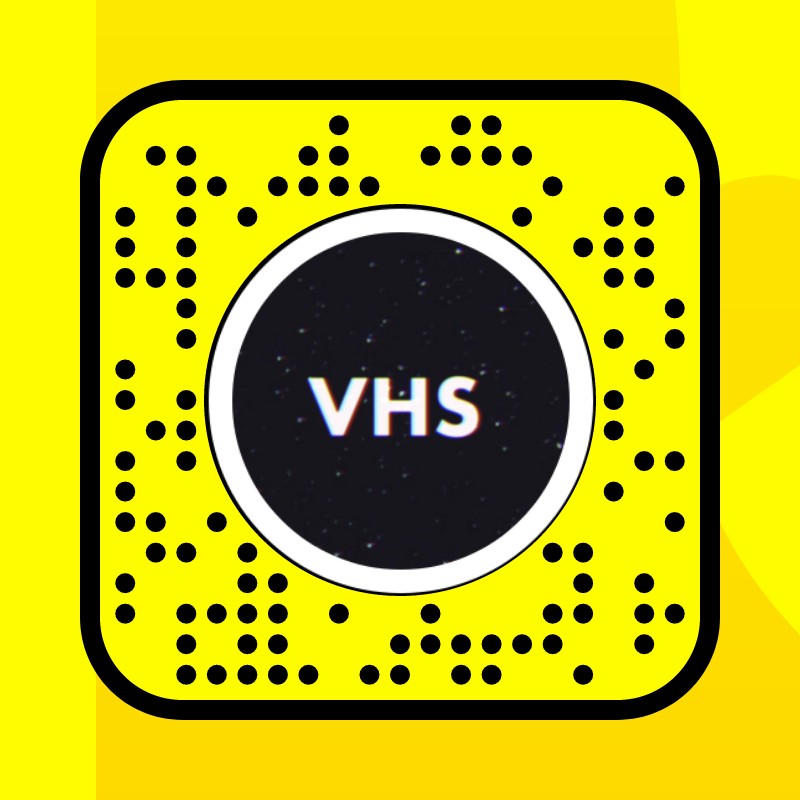 Indigo VHS Lens by Zalia - Snapchat Lenses and Filters
