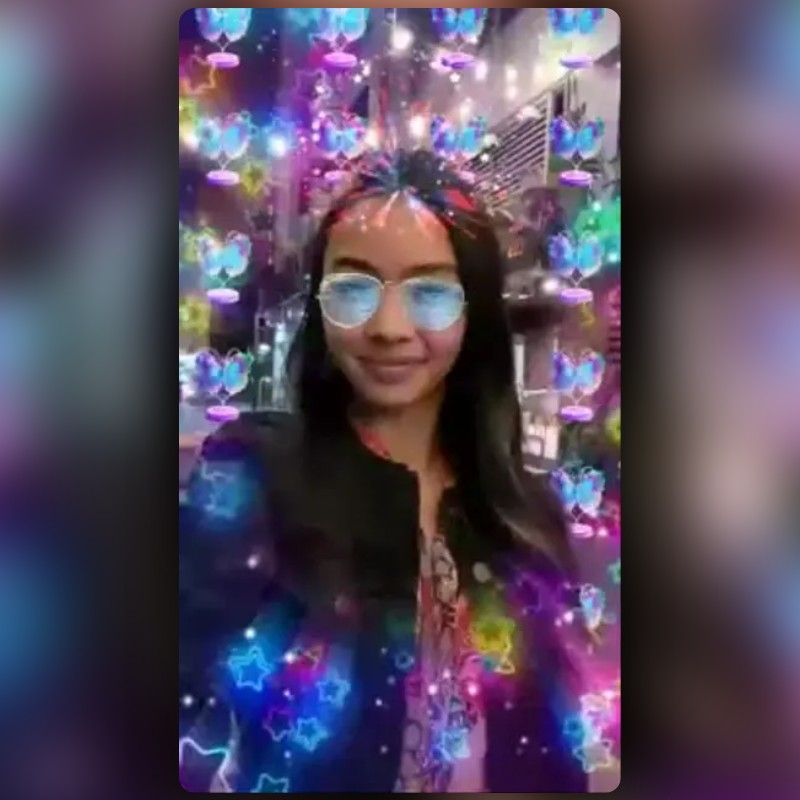 ButterFly BG Filter by Gayatri Devi | Snapchat Lenses