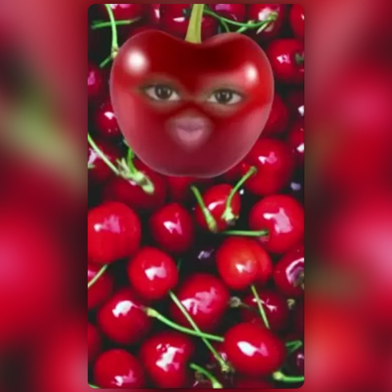 cherry Lens by Chania - Snapchat Lenses and Filters