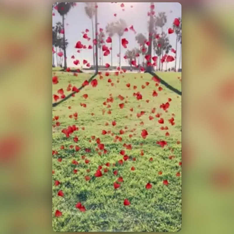 Floating Hearts Lens by Vk.Rock1🇮🇳 - Snapchat Lenses and Filters