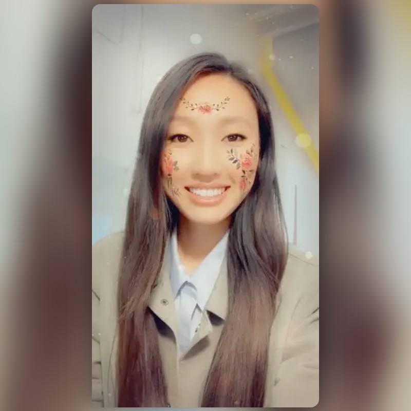 Flower Garden Lens by Snapchat - Snapchat Lenses and Filters