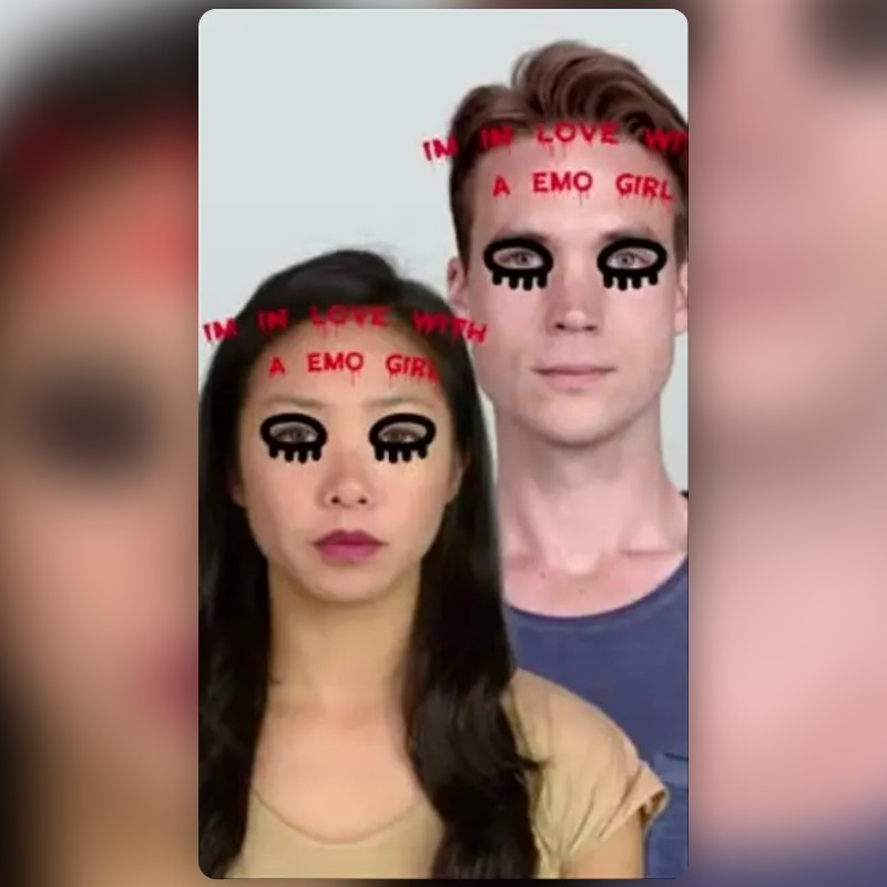 EMO GIRL Filter by Bastiaan🫵🏻 | Snapchat Lenses