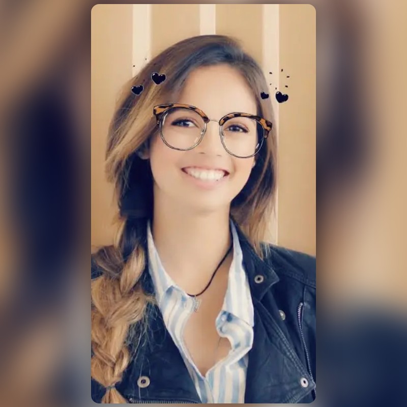 Leopard glasses Lens by Snapchat - Snapchat Lenses and Filters