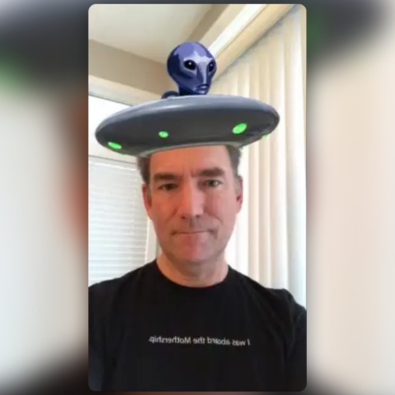 UFOto Alien Lens by C7 Games - Snapchat Lenses and Filters