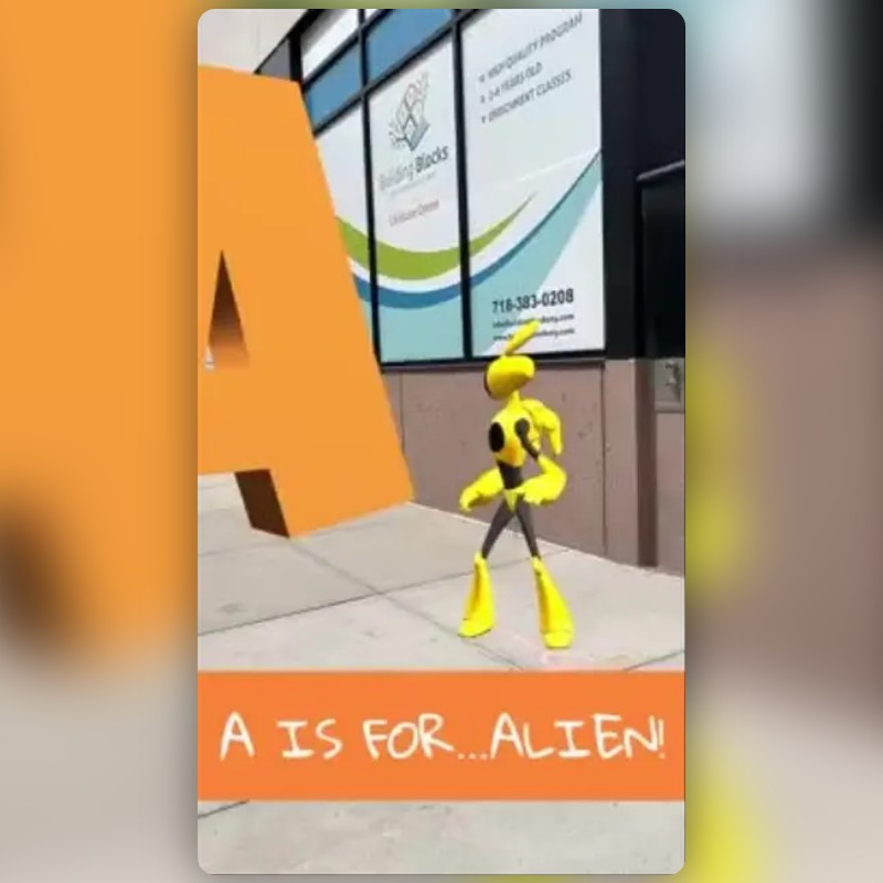 BB ABC Corner - G Lens by Andrew Deutsch - Snapchat Lenses and Filters