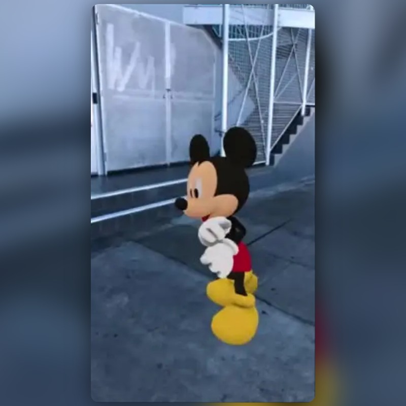 Mickey Mouse Lens by Priyanshu Chaturvedi - Snapchat Lenses and Filters