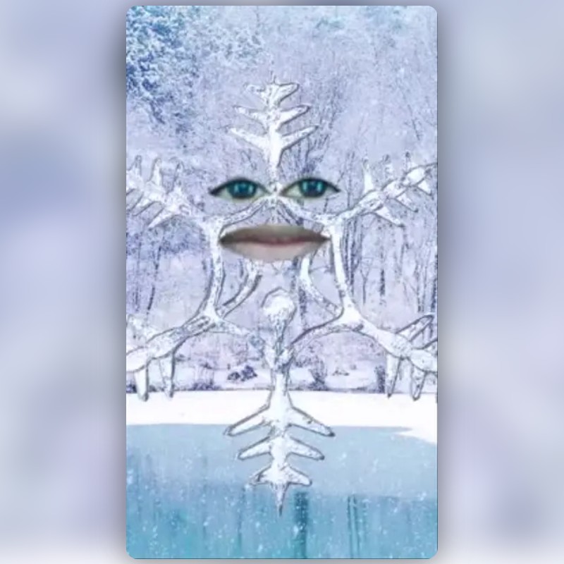 Hey Snowflake Lens by Phil Walton - Snapchat Lenses and Filters
