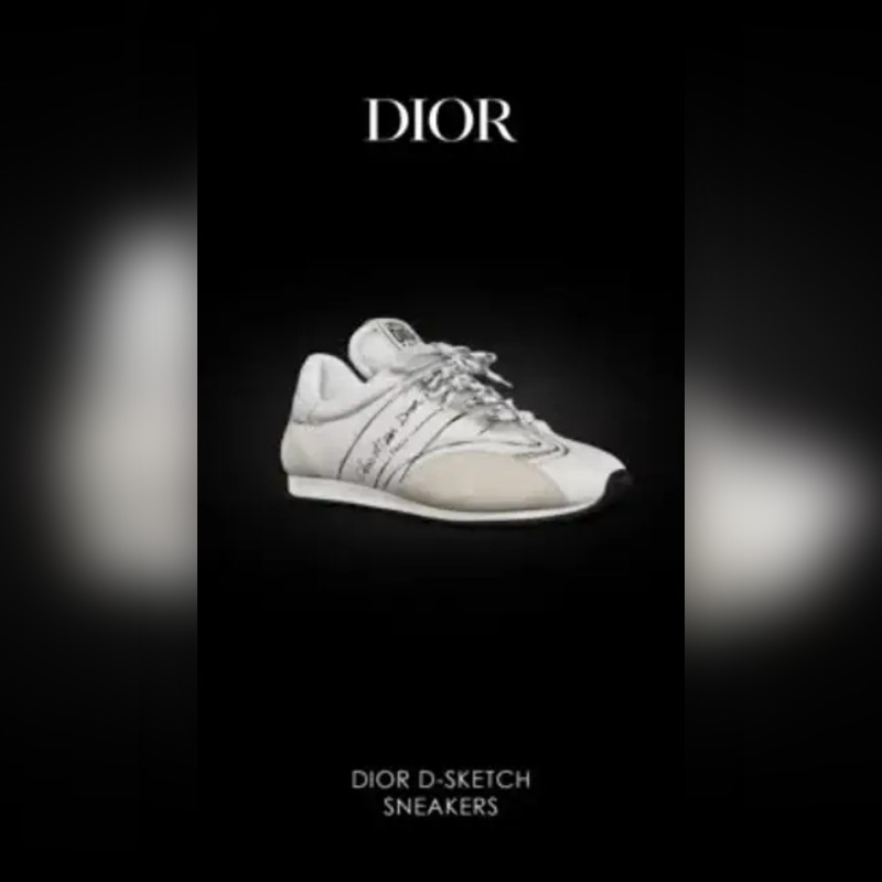 Dior D-Sketch Filter by Dior | Snapchat Lenses