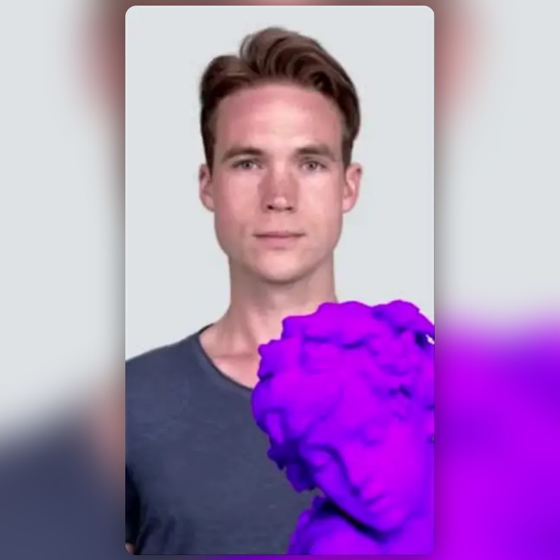 Aesthetic Statue Filter by binsarhuang | Snapchat Lenses