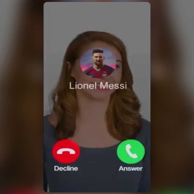Lionel Mesi V Call Lens by Sunny Bahadurpuria🎥 - Snapchat Lenses and ...
