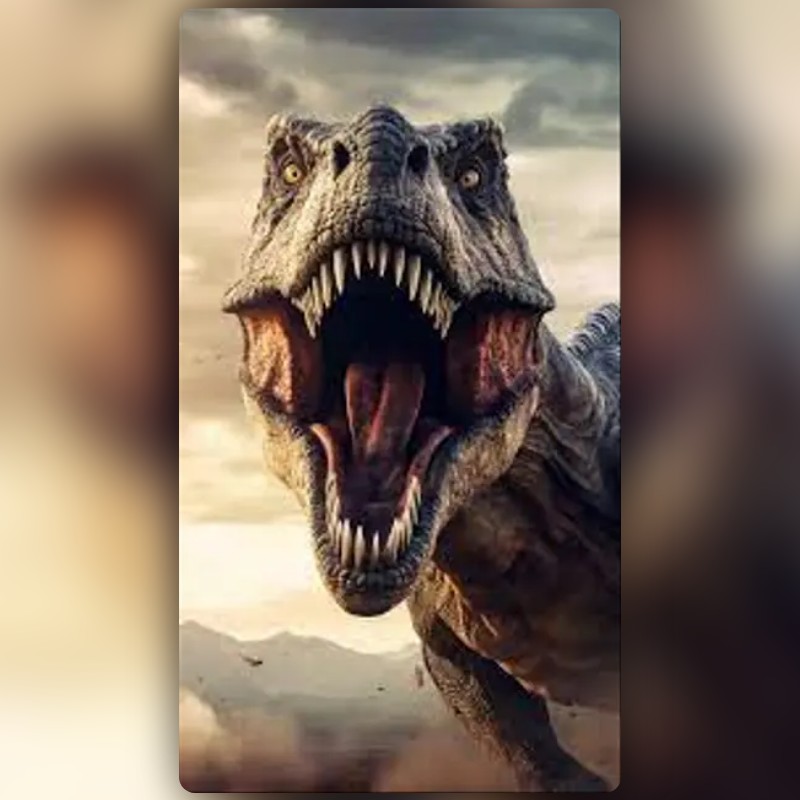 Dinosaurs 3D AR-2 Lens by Arsalan Mhaiskar - Snapchat Lenses and Filters