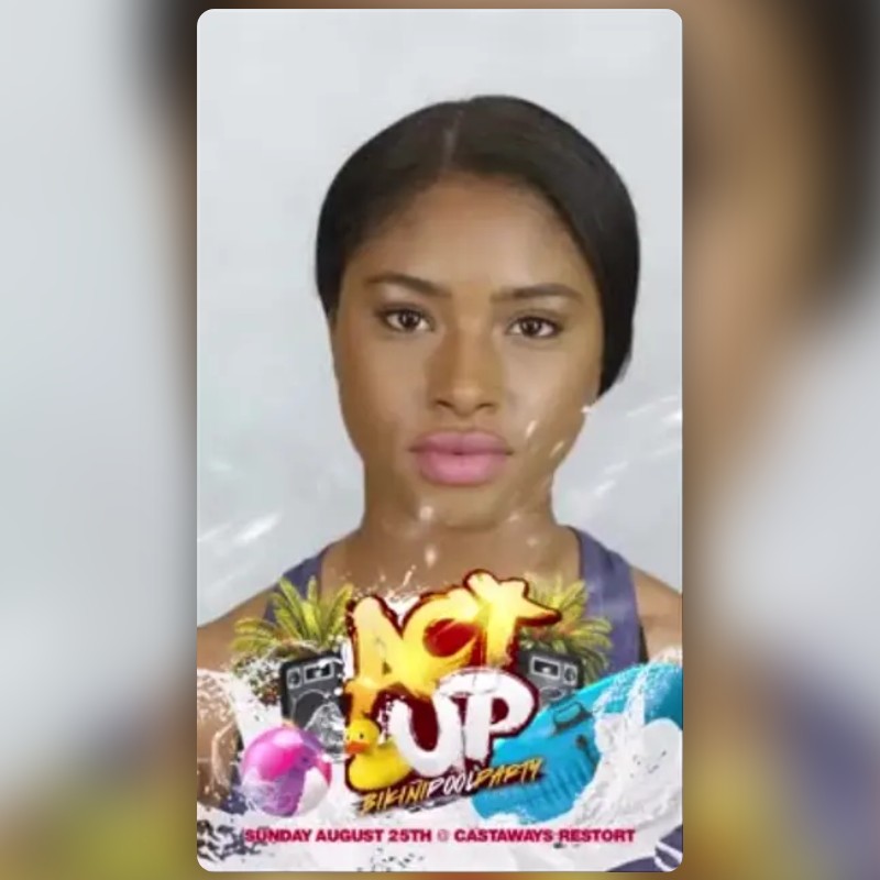 Act Up Pool Party Filter by Stunna_da_don😎 | Snapchat Lenses