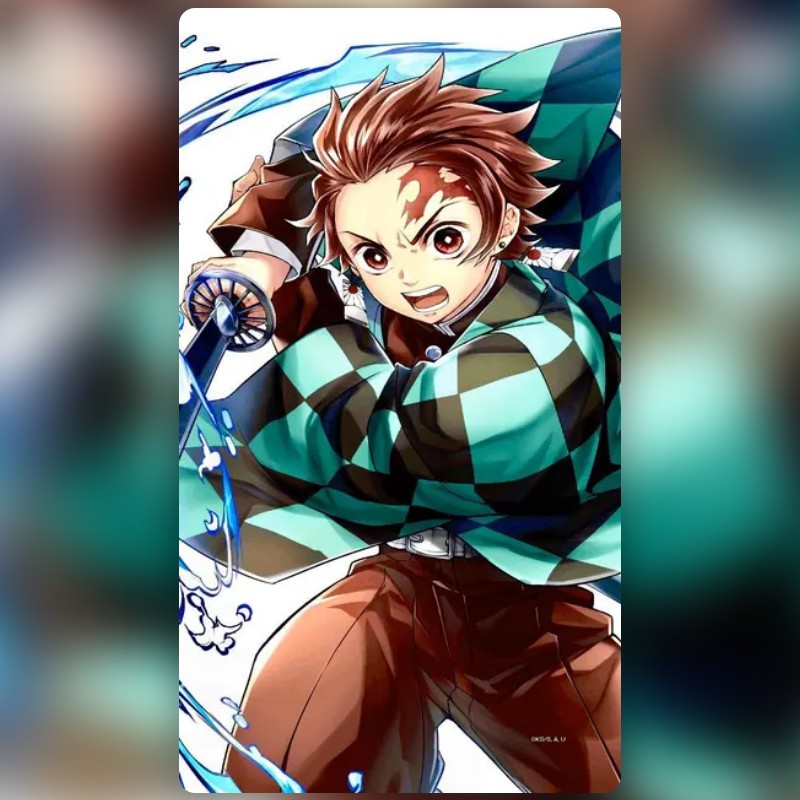 Demon Slayer Filter by UNDER25 DHKA | Snapchat Lenses