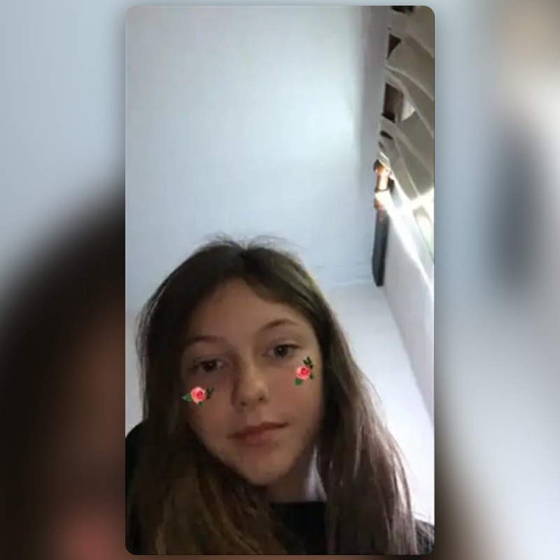 Rose Rampage Lens by Lola Mitchell💕 - Snapchat Lenses and Filters