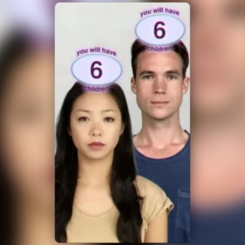 HOW MANY CHILDREN Filter by Sammy | Snapchat Lenses