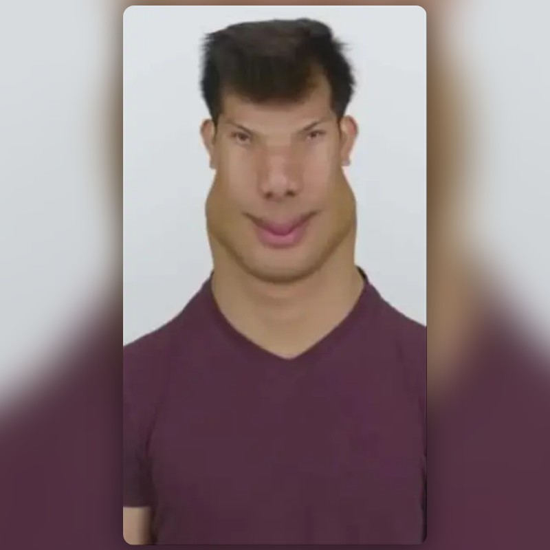 Weird Face 1 Lens by Henry 🦦 - Snapchat Lenses and Filters