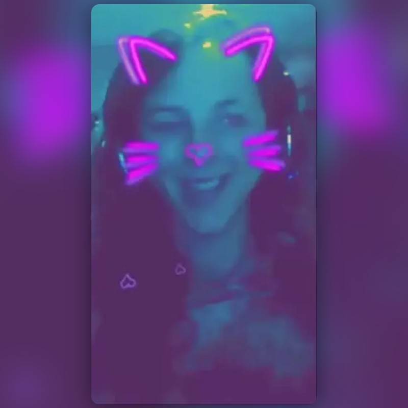 Kitty Glow Lens by Kelly Chameleon - Snapchat Lenses and Filters