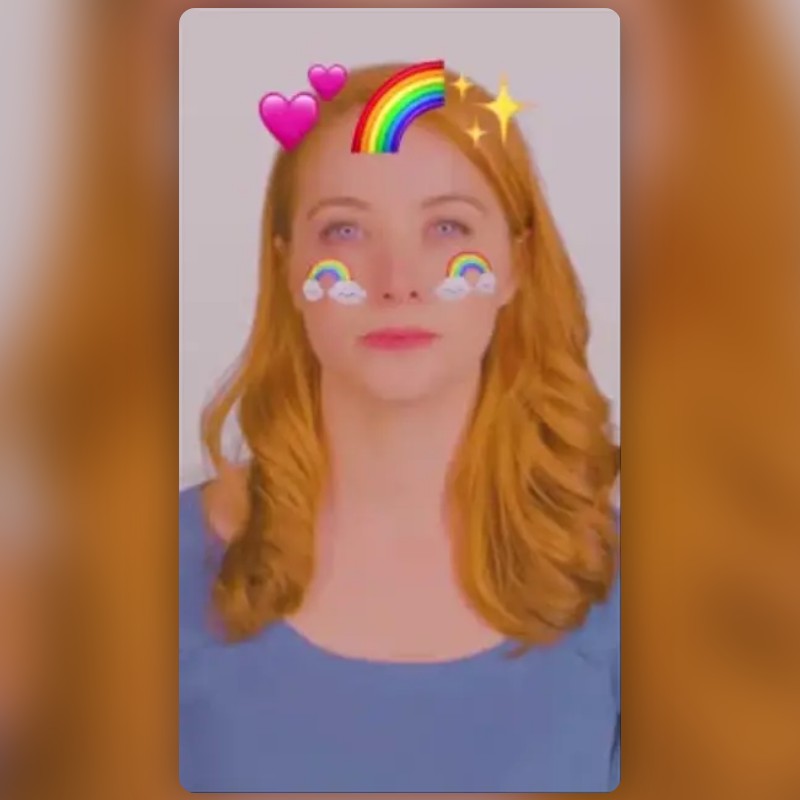 RAINBOW Lens by Harjeet Kaur - Snapchat Lenses and Filters