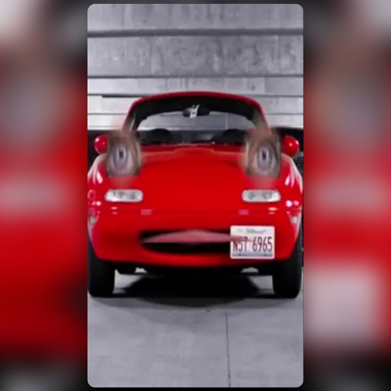 miata face Lens by Matthew🔱💪 - Snapchat Lenses and Filters