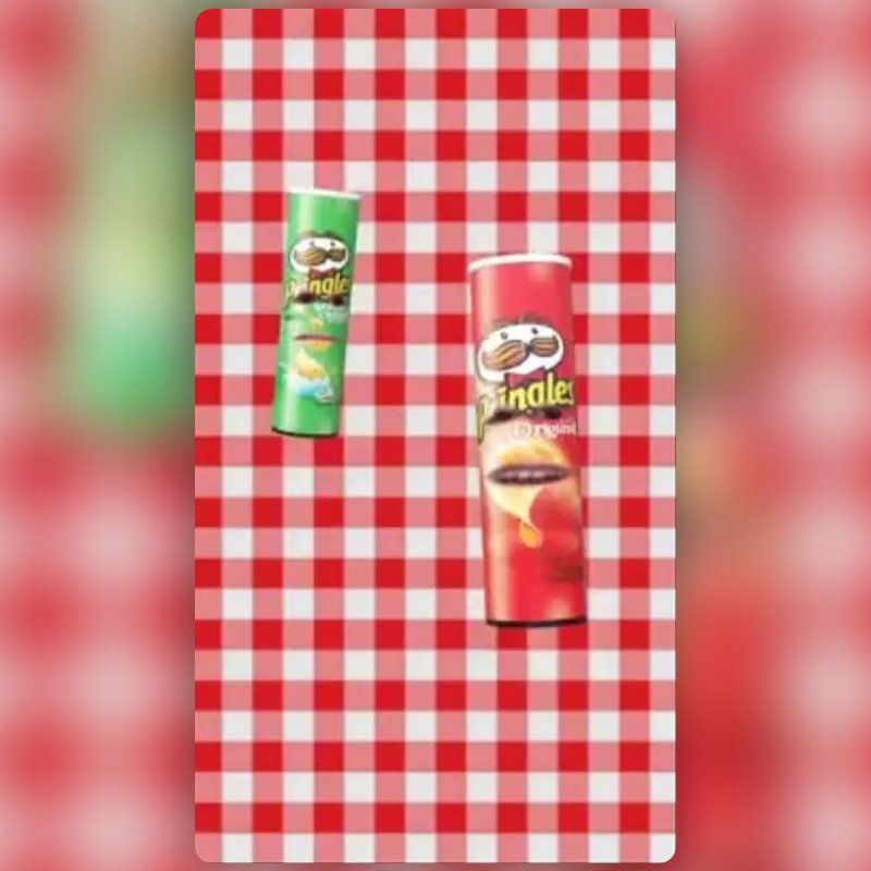 Pringles Head Lens by Marco - Snapchat Lenses and Filters