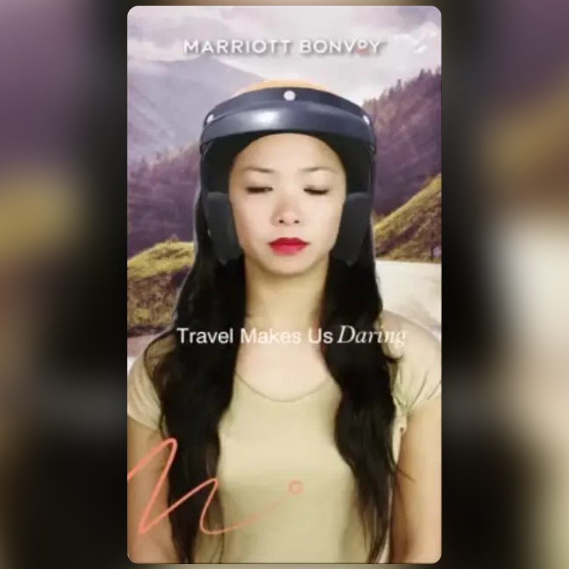 Travel Makes Us Filter by Marriott Bonvoy | Snapchat Lenses