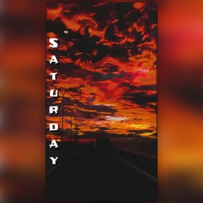 BLACK & ORANGE Filter by Deep Thind | Snapchat Lenses