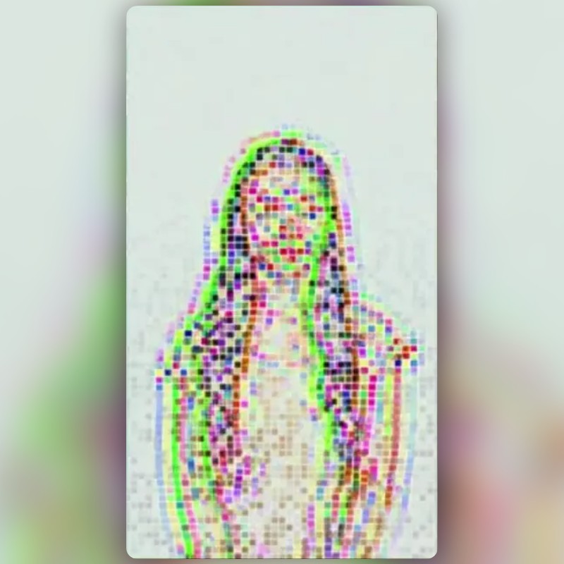 pixelated Lens by Rach - Snapchat Lenses and Filters