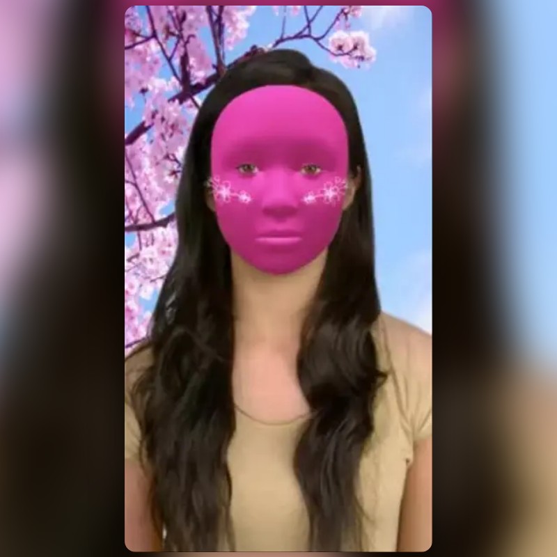 cherry blossom Filter by Tanishq | Snapchat Lenses
