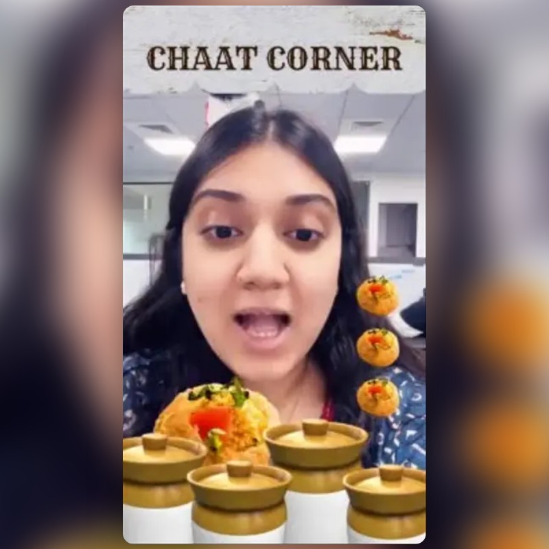 Chaat Corner Filter by Superfan | Snapchat Lenses