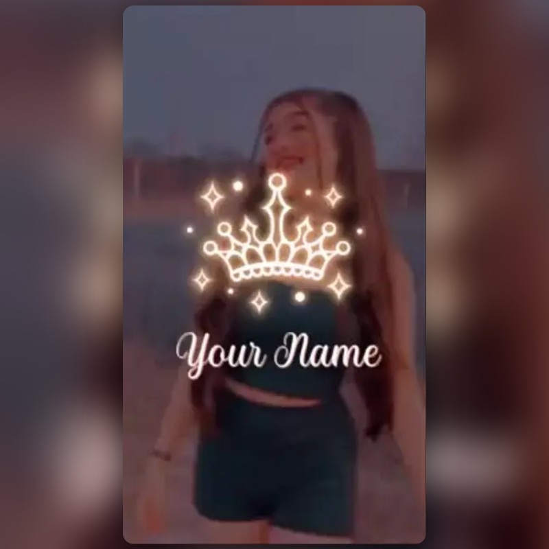 Streak Princess Filter by Sunny Bahadurpuria🎥 | Snapchat Lenses