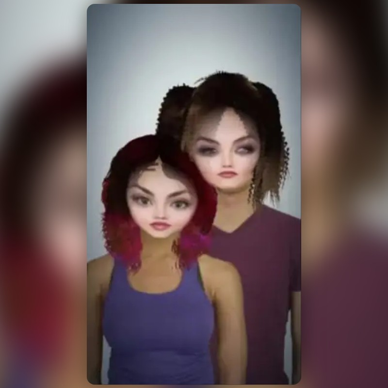 Doll Friends Lens by Odd Nova - Snapchat Lenses and Filters