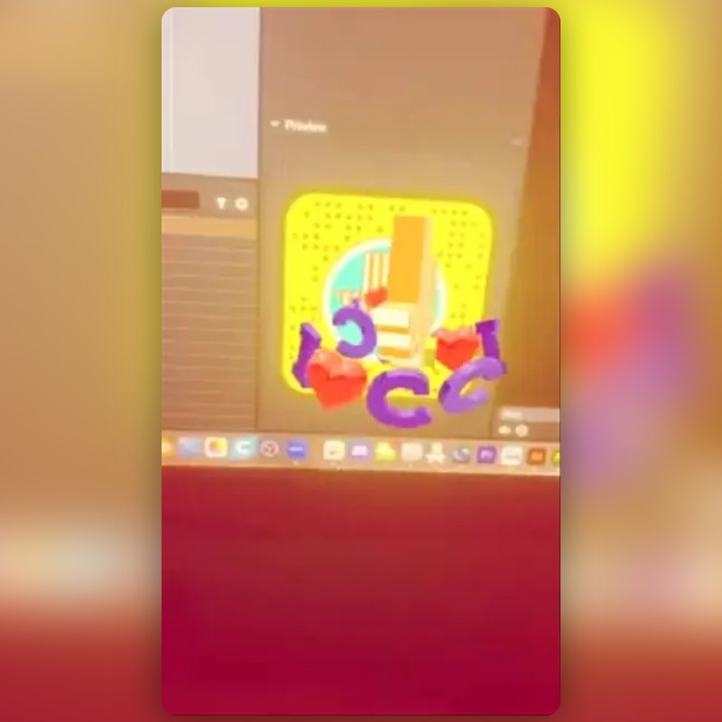 I Love CC Filter by MRM Designs | Snapchat Lenses