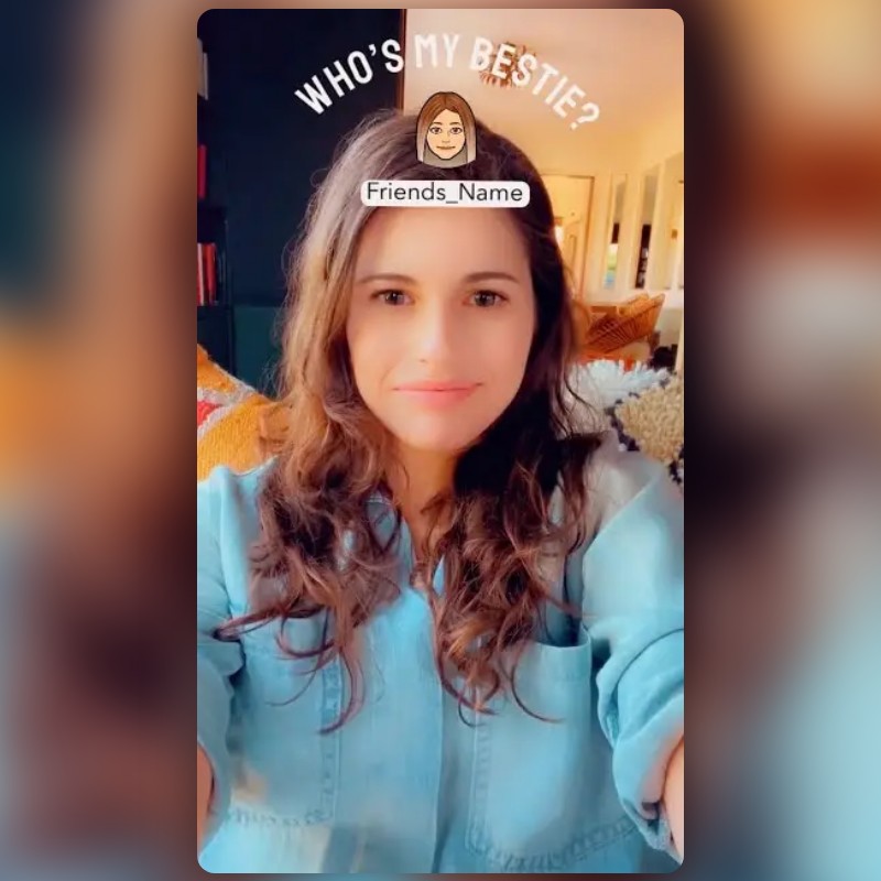 Who's My Bestie? Filter by Snapchat | Snapchat Lenses